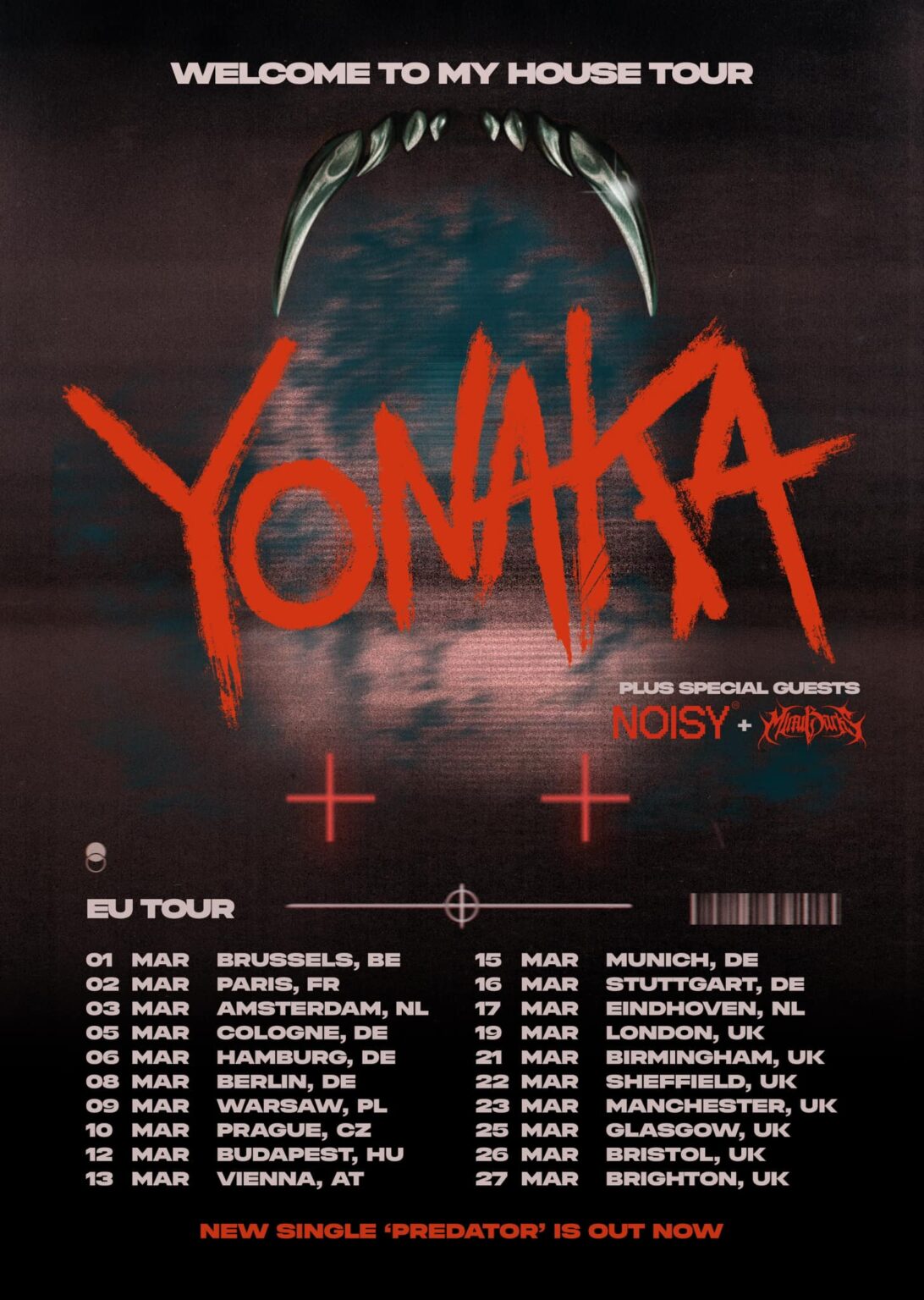 Mimi Barks accompanies YONAKA on their European tour! - CtrlAltMusic